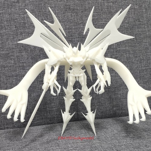 Unpainted Digimon Jesmon GX GK Resin GARAGE KIT FIGURES Model In Stock ...