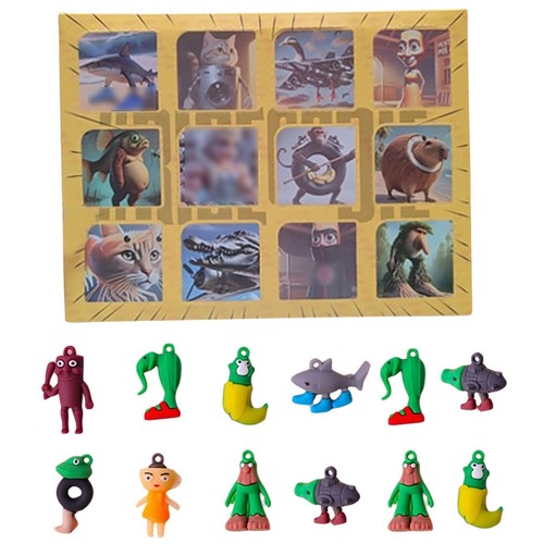 Italian Brainrot Blind Box Set - Tung Tung Tung Sahur - 12PCS Toy ...