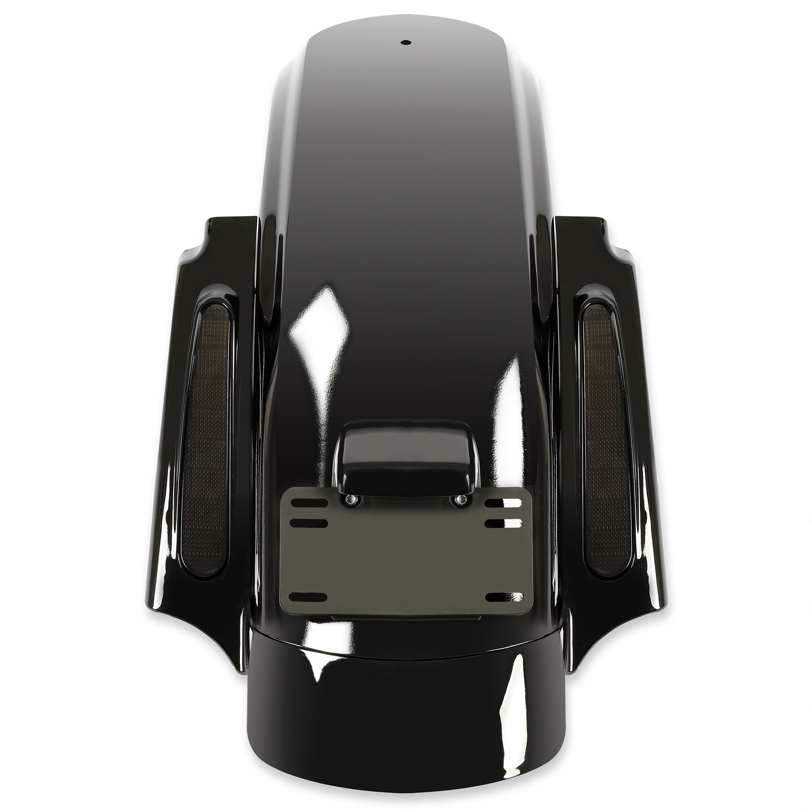 CVO Style LED Rear Fender System Hard Saddlebags For 09-21 Harley ...