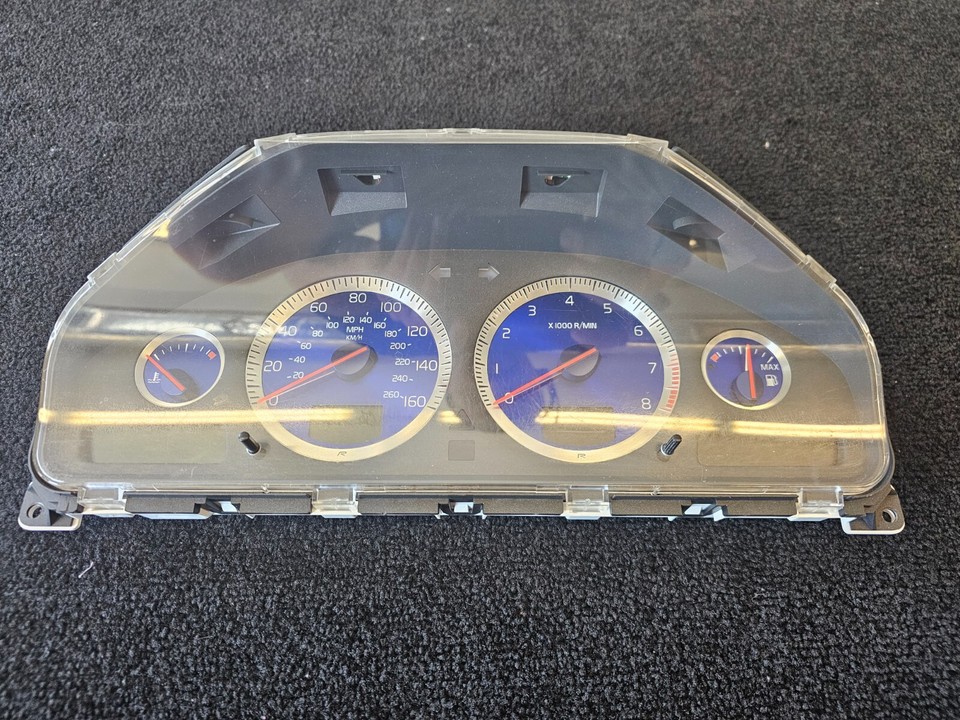 05-06 Volvo S60R V70R Instrument Cluster Speedometer 8602897 Blue ...