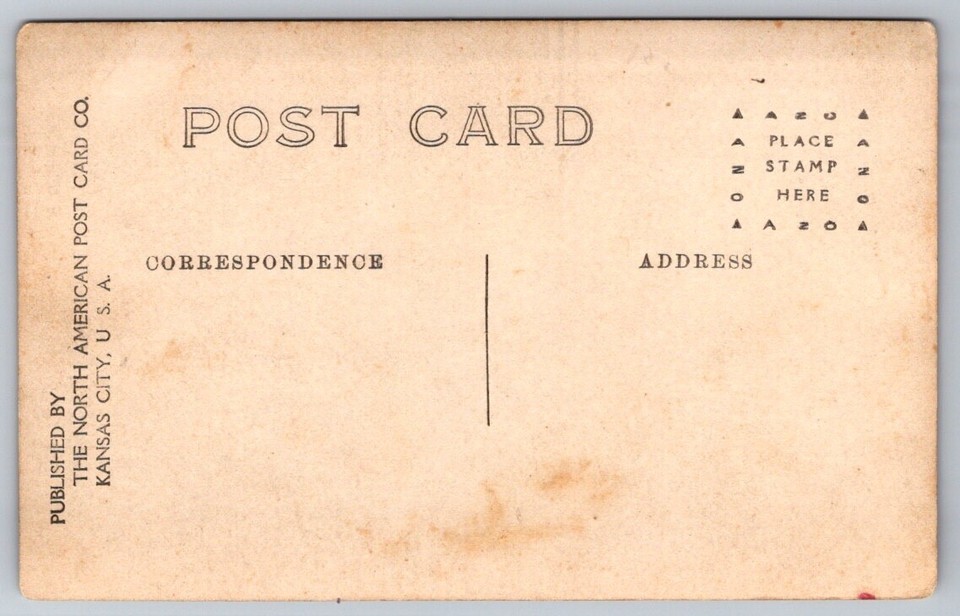 Exaggeration RPPC Postcard Martin Bringing In The Sheaves Corn Cabbage ...