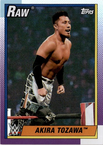 2021 Topps Heritage WWE #2 Akira Tozawa | eBay