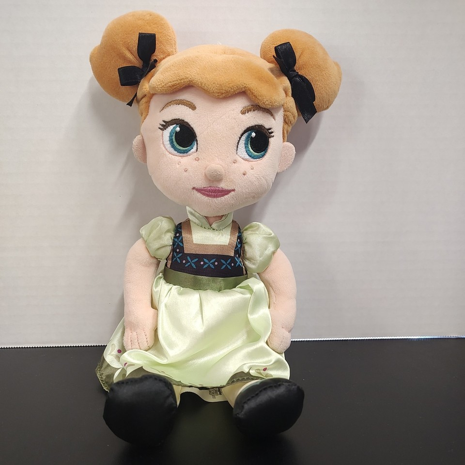 ANNA FROZEN DISNEY PRINCESS 14”STUFFED PLUSH TOY (PRE-OWNED) | eBay