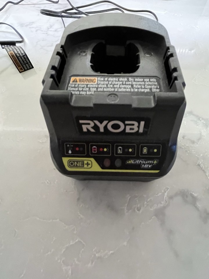 Ryobi P118 18V ONE+ 18-Volt ONE+ Battery Charger PCG002 Used | eBay