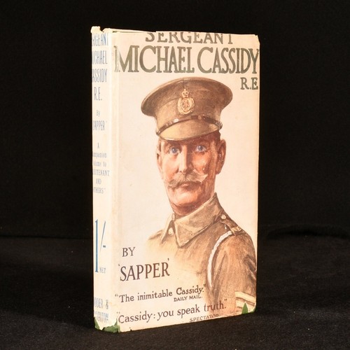 1916 Sergeant Michael Cassidy R E by Sapper H M McNeile Dust Wrapper | eBay