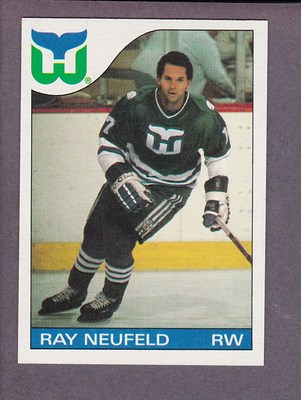 1985-86 Topps Hockey Ray Neufeld #58 Hartford Whalers NM/MT | eBay