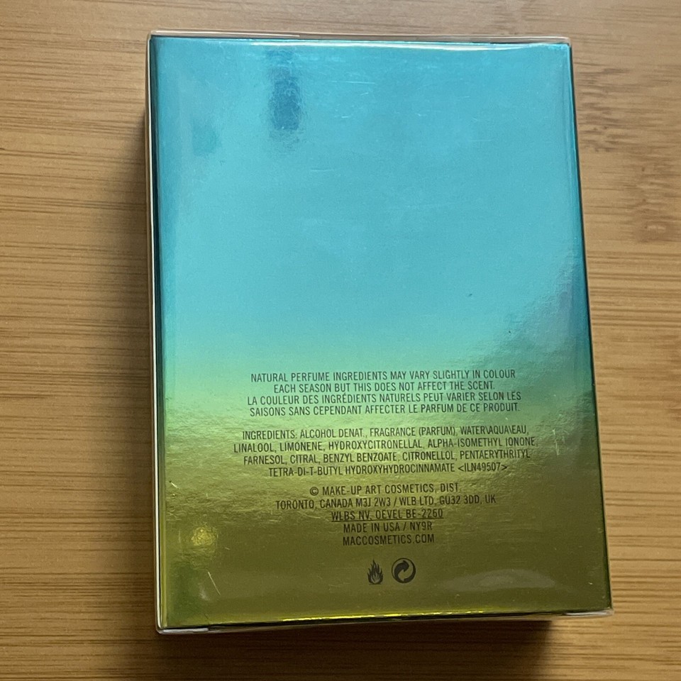 MAC Turquatic Fragrance Blend Perfume Spray,Jumbo Size 3.2oz/96mL New ...