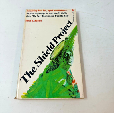 The Shield Project David Mounce 1971 1st Print Pyramid Books Vintage ...