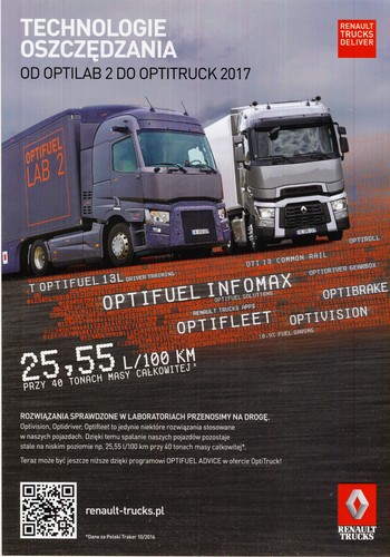 2017 A.M Renault Trucks T OptiTruck Edition catalogue brochure Lkw camion | eBay