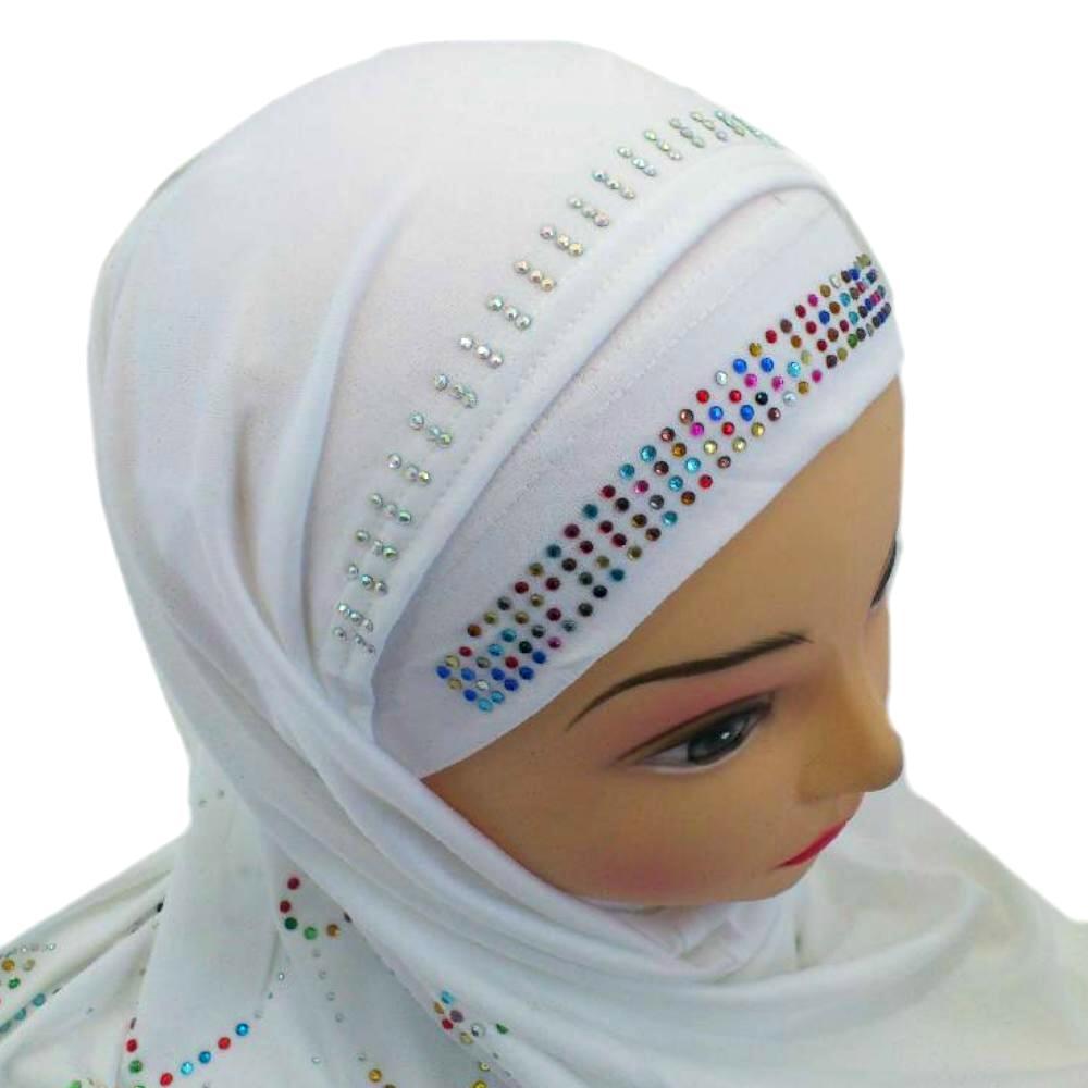 Kopftuch mit Strass Islam Kopfbedeckung Jadeed Muslima Hijab Tuch ...