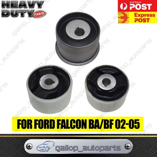 3PCS REAR DIFF MOUNT BUSH KIT FOR FORD FALCON BA / BF 2002-2005 | eBay ...