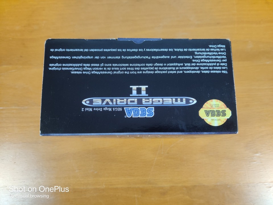 Sega Mega Drive Mini 2 Genesis With 60 Games Included - Brand New In ...