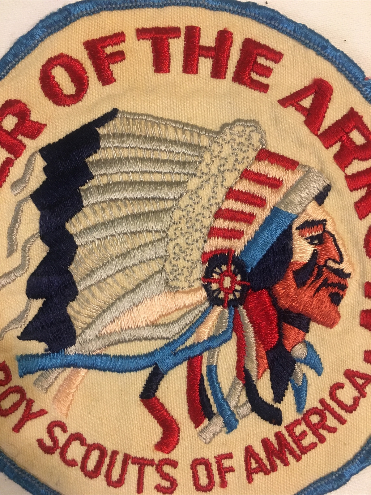 Order Of The Arrow Boy Scouts BSA Jacket Patch 5.5” Rare Vintage ...