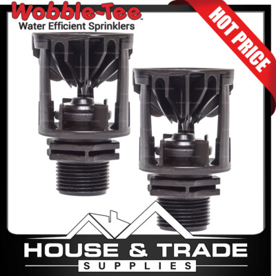 Wobble-Tee Sprinkler Head 2 Piece Top Tee Garden | eBay Australia