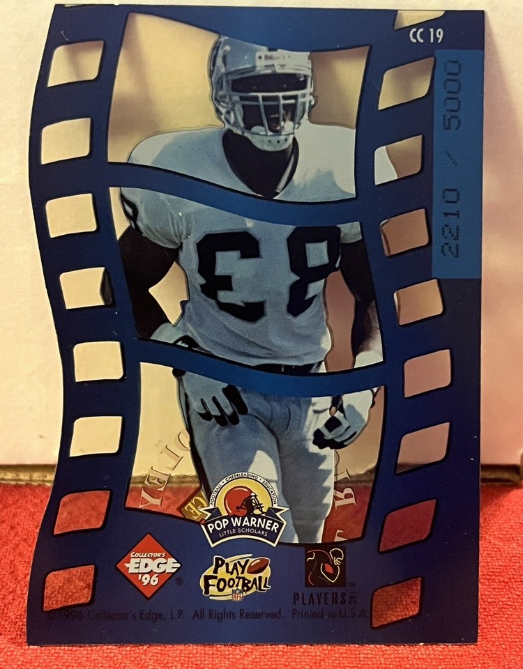 1996 Collector's Edge Advantage Crystal Cuts #’d 2495/5000 Rickey Dudley RC | eBay