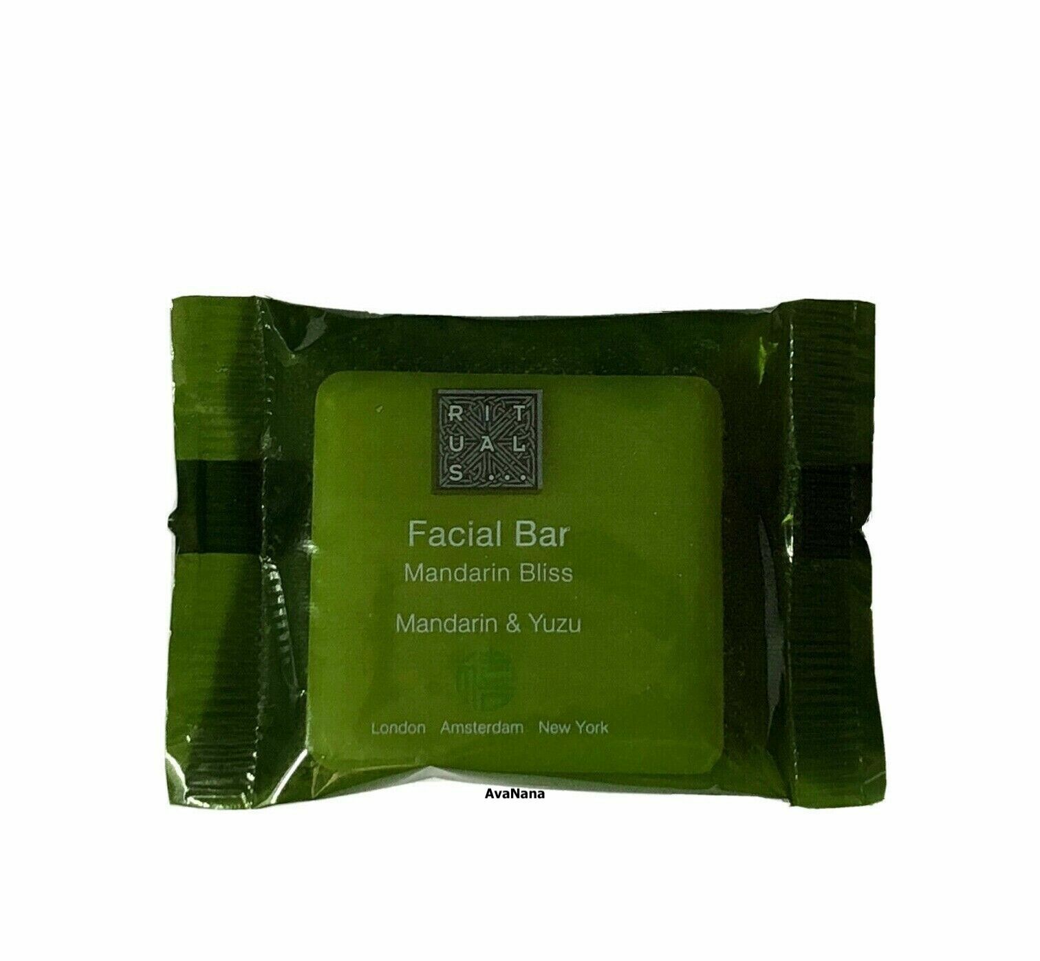 RITUALS 4 Mandarin Bliss FACIAL Bar Soap with Mandarin & Yuzu .88 oz ...
