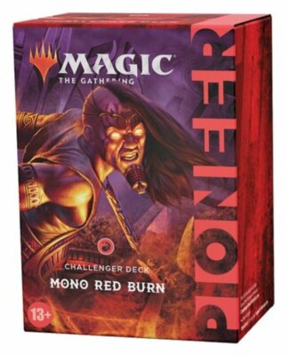 Pioneer Challenger Deck 2021: Mono Red Burn MTG Brand New Sealed ...
