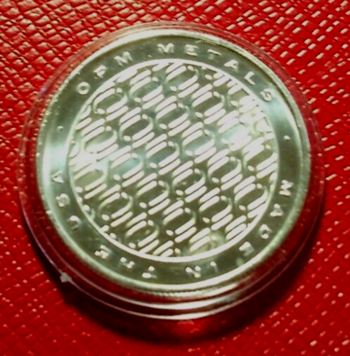 OPM-Ohio Precious Metals Commercial Round 1 Troy oz..999 Fine Silver in ...