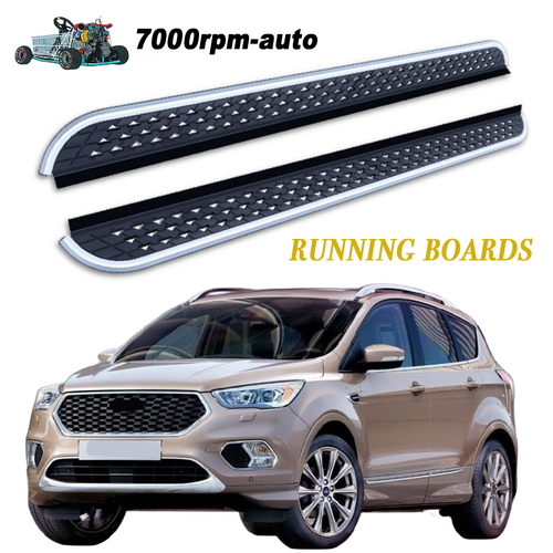 Side Steps Runing Boards Fits for Ford Kuga Escape 2013-2019 Nerf Bar ...
