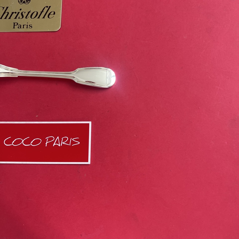 Fish Serving Fork Chinon 22 cm Christofle Very Good Condition Silver ...