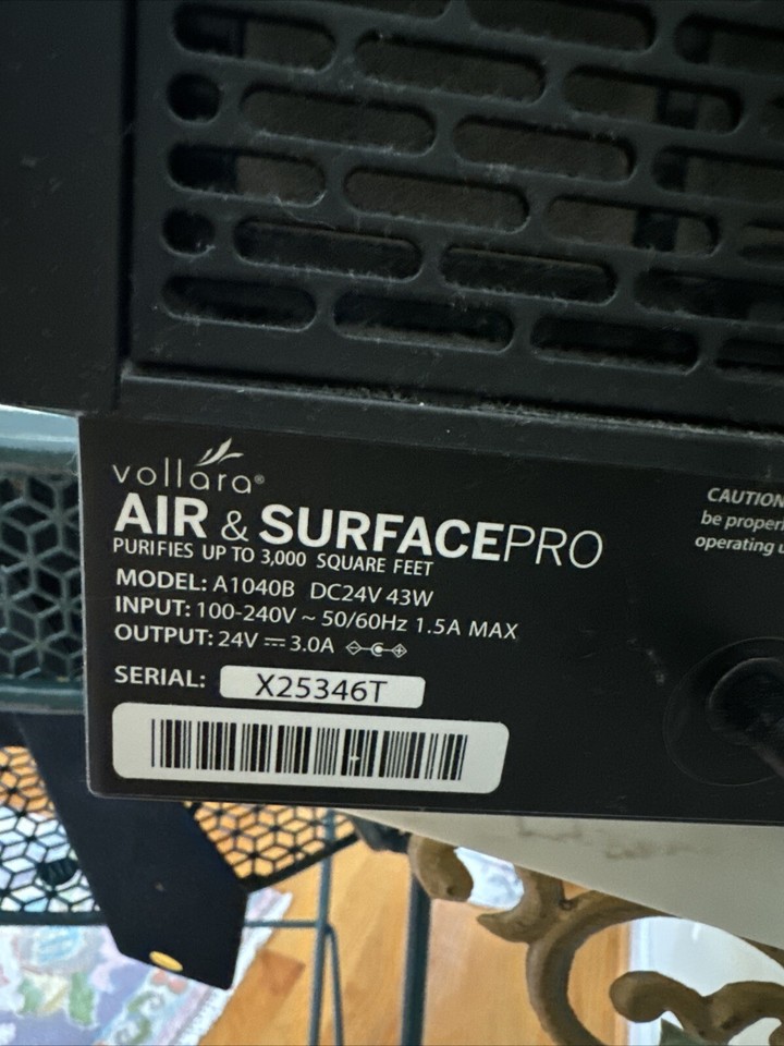 Active Pure Air & Surface HEPA filtration By Vollara. | eBay