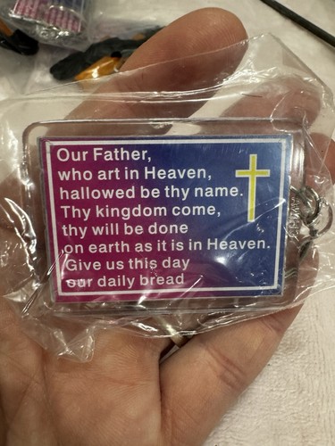 Lot Of Christian Keychains And Wooden Crosses 75 Pieces Total ...