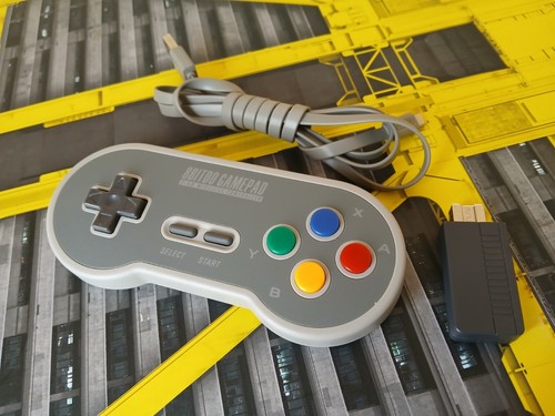 8Bitdo SF30 2.4G Wireless GamePad Controller for SNES Classic Edition ...
