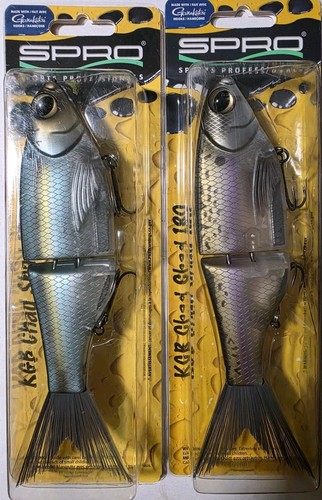Lot of 2 Spro KGB Chad Shad 180 Gizzard Shad & Threadfin (New) | eBay