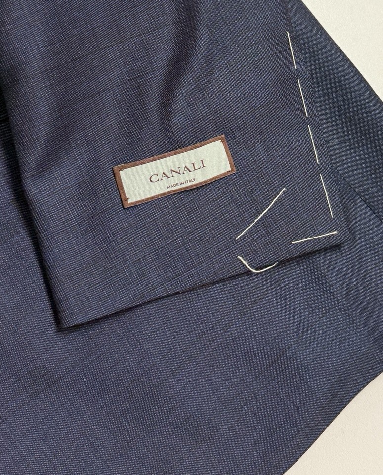 CANALI New Label Blue Two Button Suit Size 44 R RETAIL $2,150 #246 | eBay