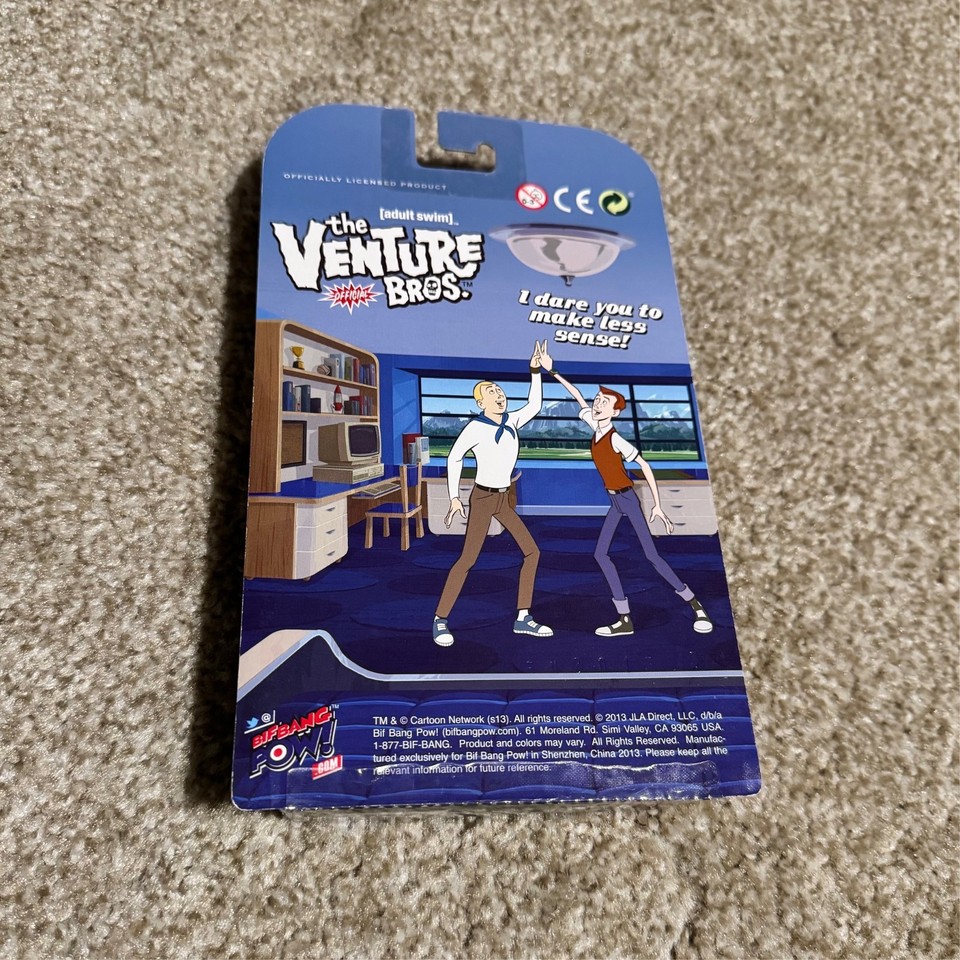 The Venture Bros Dr. Venture 3.75" Figure Bif Bang Pow! Adult Swim ...