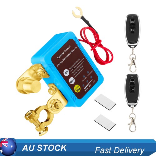 Remote Car Battery Disconnect Relay Master Kill Cut-off Switch Wireless ...
