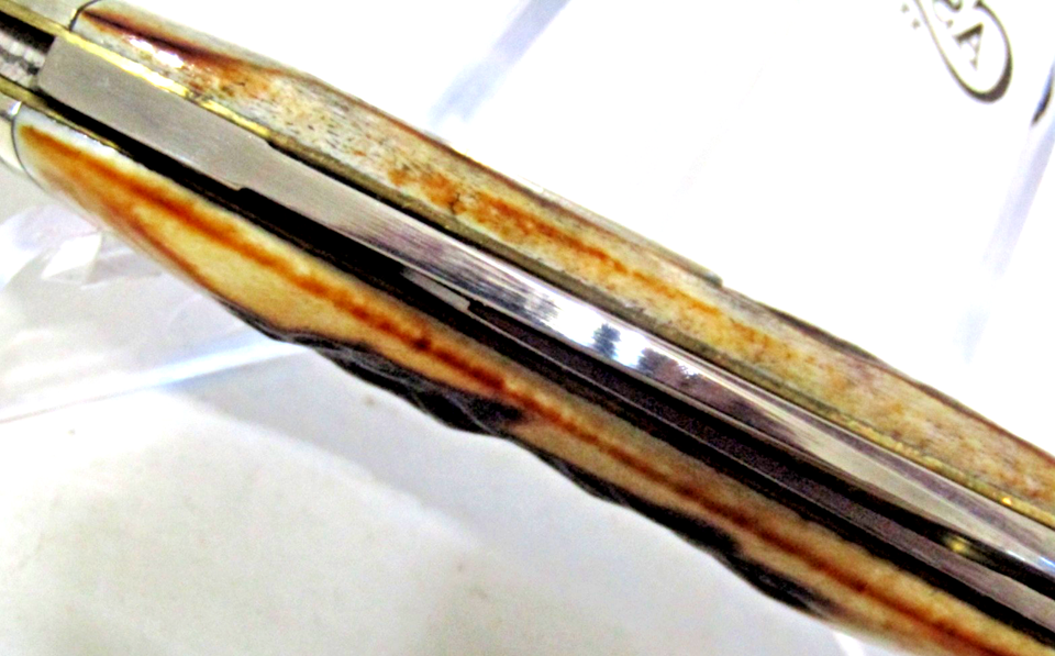 Case Classic 5355 Wharncliffe Whittler knife - Genuine INDIA SAMBAR ...