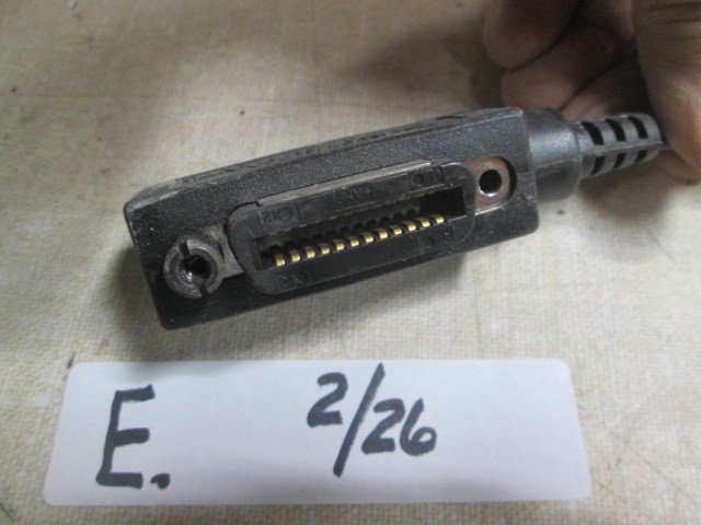 6' Data Cable, for SINCGARS Radio, Used, PCMCIA-GP1B 2M | eBay