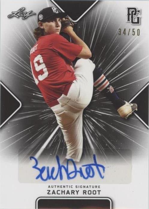2021 Leaf Perfect Game National Showcase - Autographs Zachary Root #BA ...