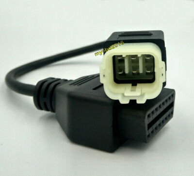 KTM Adventure Super Duke CAN BUS OBDII 6 Pin to OBD2 Diagnostic Adapter ...