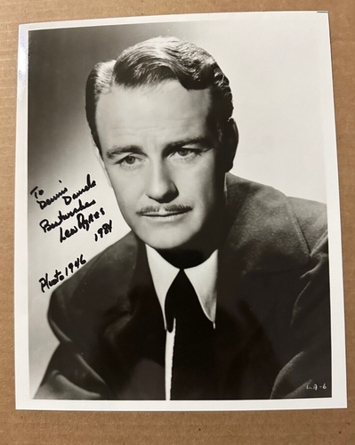 LEW AYRES Autographed & Inscribed Photo | eBay