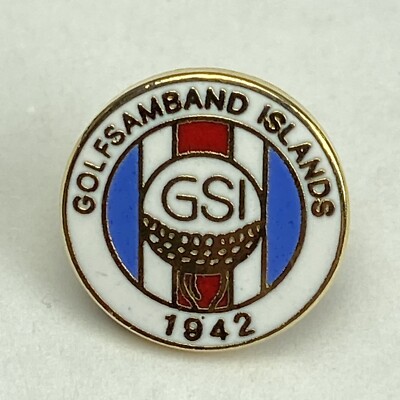 Golfsamband Íslands GSI Reykjavík, Iceland Hat Pin Lapel Pin | eBay