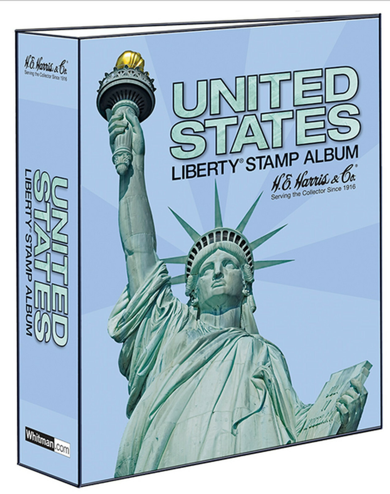 HE Harris USA LIBERTY 1 STAMP ALBUM Part D 2017-2022 TRADITIONAL BINDER ...