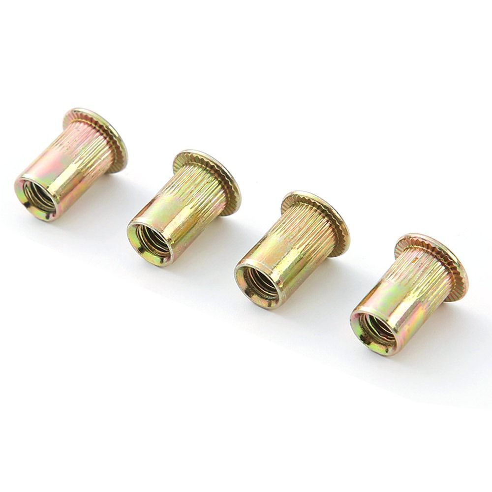 10pcs M3 M4 M5 M6 M8 M10 M12 Carbon Steel Rivnut Rivet Nut Home DIY ...
