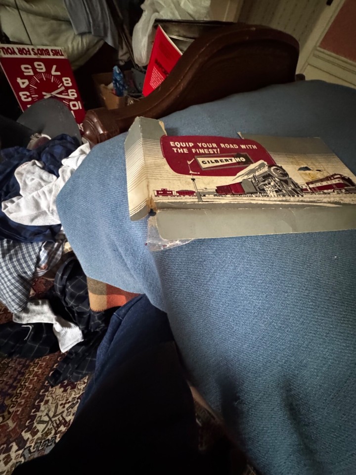 VINTAGE GILBERT HO SCALE HO 310 DIESEL FREIGHT TRAIN SET | eBay