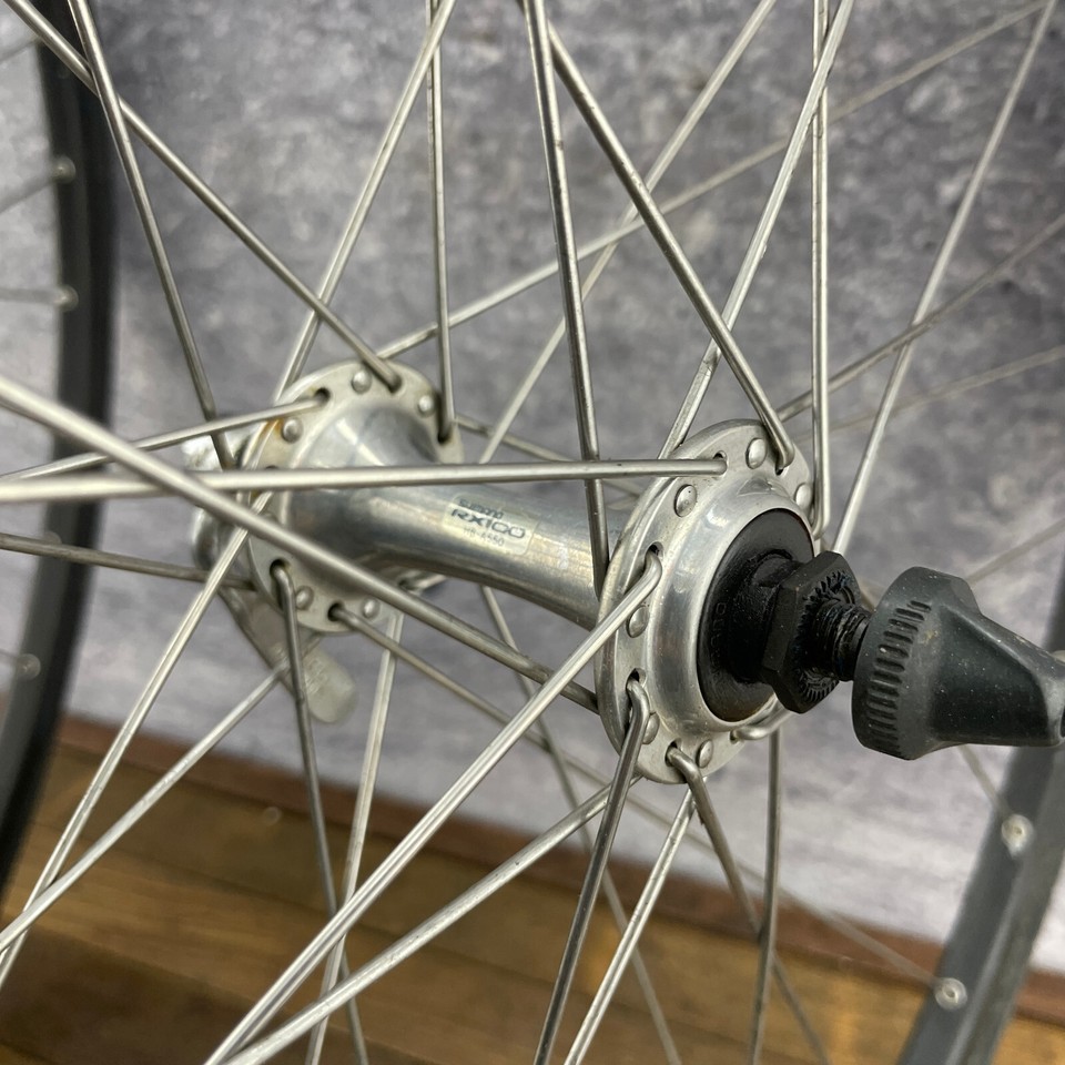 Shimano Wheel Set 700c Vintage Mavic 192 NE RX100 FH-A550 130 mm QR 90s ...