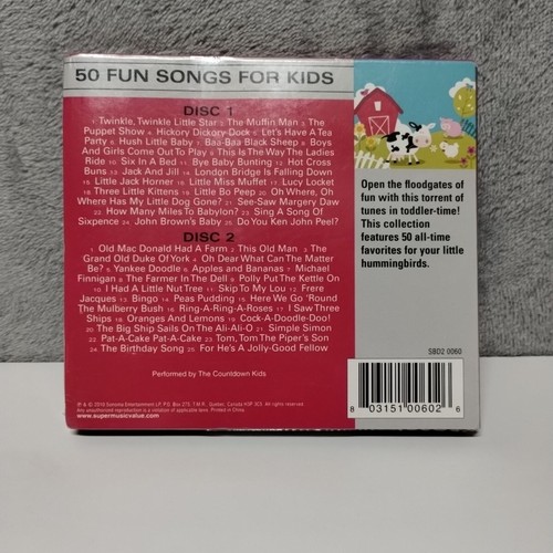 50 Fun Songs for Kids by Various Artists The Countdown Kids 50 Fun ...