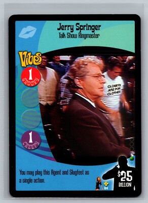 Jerry Springer Talk Show Ringmaster #84 Austin Powers CCG The Spy Who ...