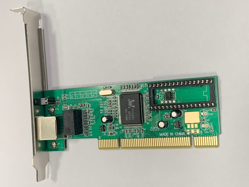 Realtek rtl8169 Ethernet LAN Low Profile PCI Network Controller Card 10 ...