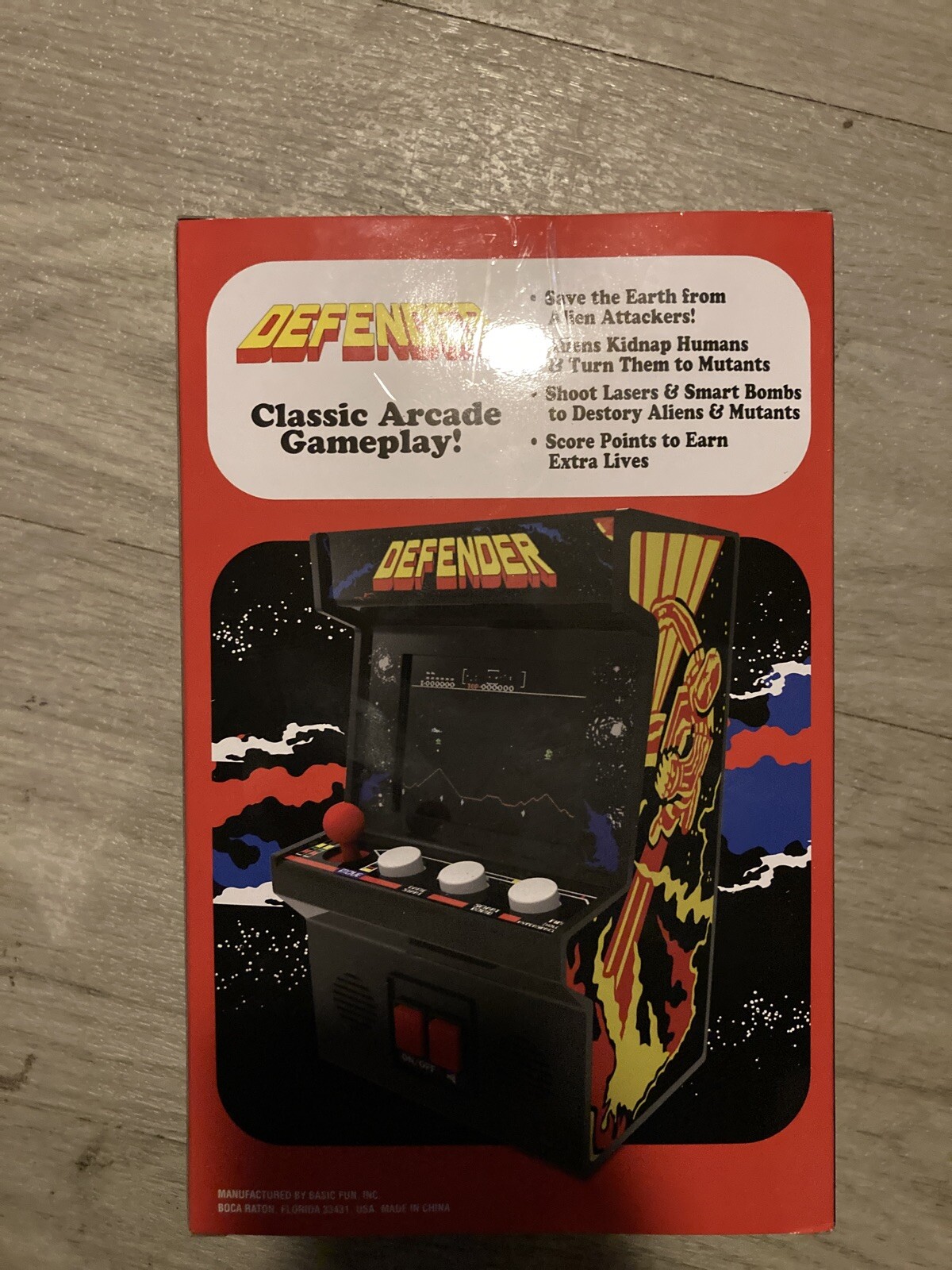 Mini Arcade Classics Defender #17 Handheld Retro Game Basic Fun | eBay