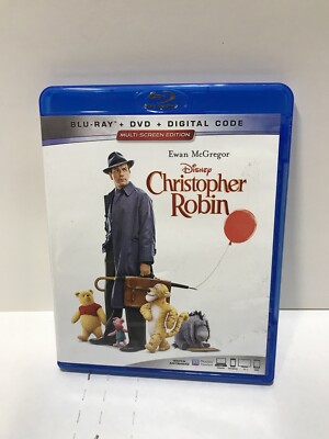 👑 Disney's: Christopher Robin (Blu-Ray/DVD)👍 786936859287| eBay