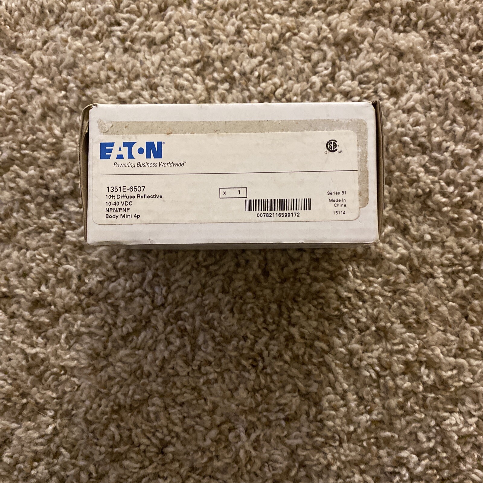 NEW EATON 1351E-6507 PHOTOELECTRIC SENSOR 10FT DIFFUSE REFLECTIVE | eBay