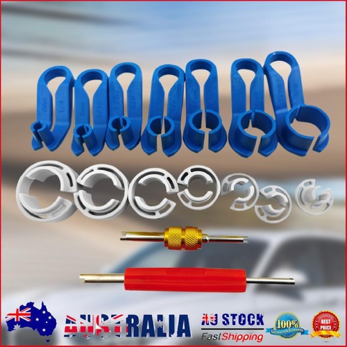 16pcs Fuel Line Disconnect Tools Car AC Line Disconnect Tool Set (White ...