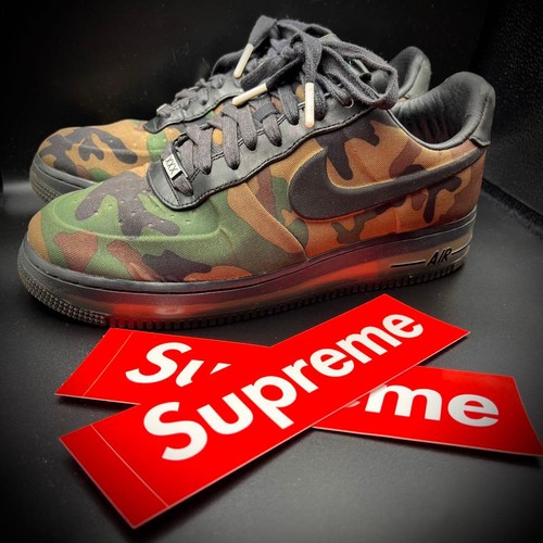 Men 8.0US Sticker Bonus Af1 30Th Anniversary Limited Nike Air Force 1 ...