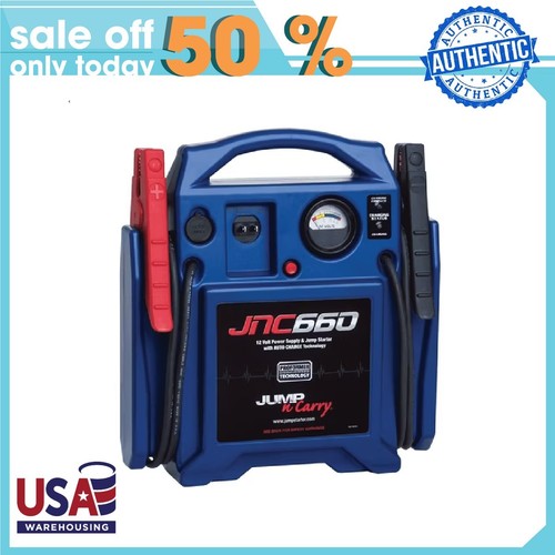 Clore Automotive JNC660 Jump-N-Carry 1700 Peak Amp 12 Volt Jump Starter ...
